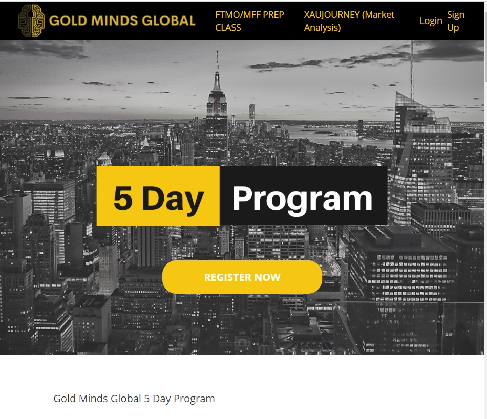 Gold Minds Global – 5 Day Program - CourseBay